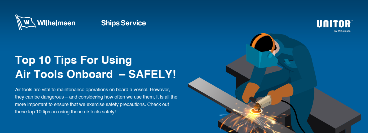 Top 10 Tips For Using Air Tools Onboard Safely